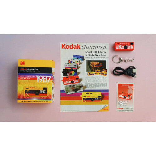 Kodak CHARMERA Key Chain Digital Camera (Blind Box of 6) Whole Set